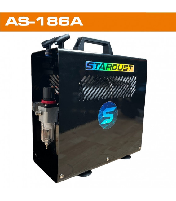 Airbrush-luchtcompressor met tank van 3 liter – 20-24 l/min