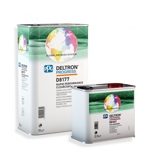 vernis PPG D8177 UHS Deltron® Progress - kit 7,5 Liter Snel 20min