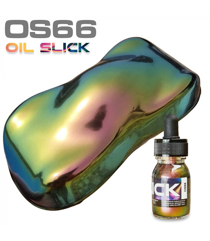 verf met oil Slick effect - spiegel kameleon effect