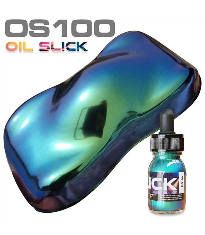 verf met oil Slick effect - spiegel kameleon effect