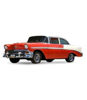 Oude auto verf
