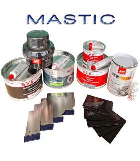 Mastiek carrosserie : koolstof, aluminium en vloeistof